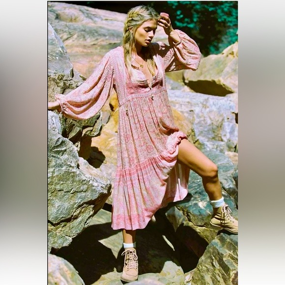 Spell | Dresses | Spell Poinciana Gown Pink | Poshmark